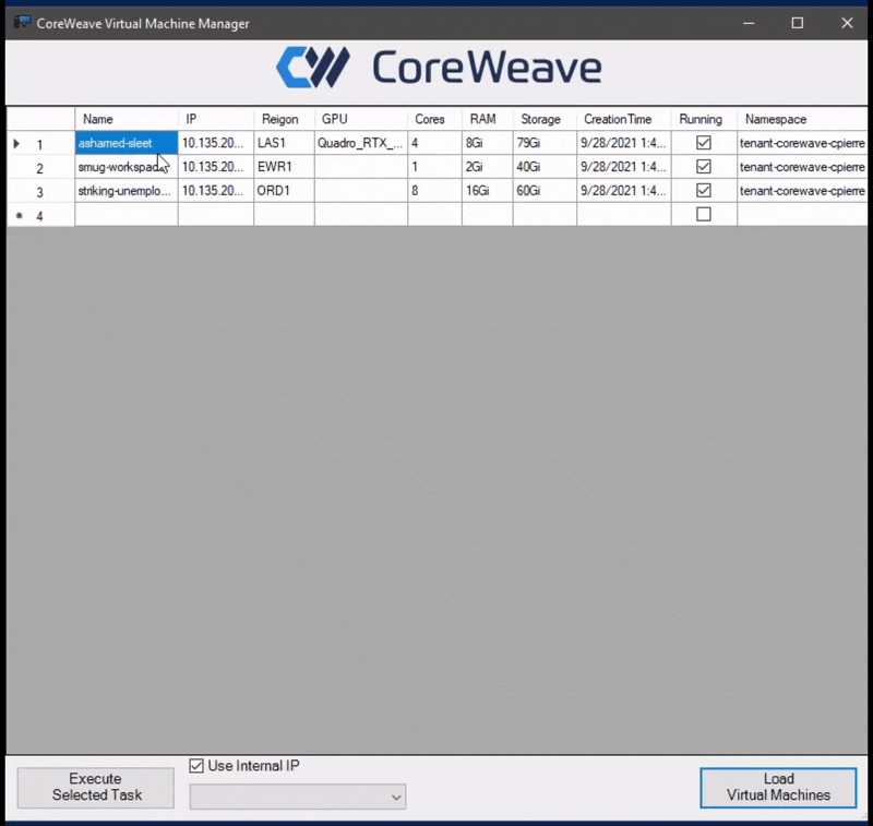 GitHub - coreweave/virtual-machine-manager: Manage virtual instances on CoreWeave Cloud
