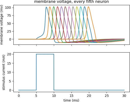 GitHub - iyad-obeid/Hodgkin-Huxley: Basic Hodgkin-Huxley simulations