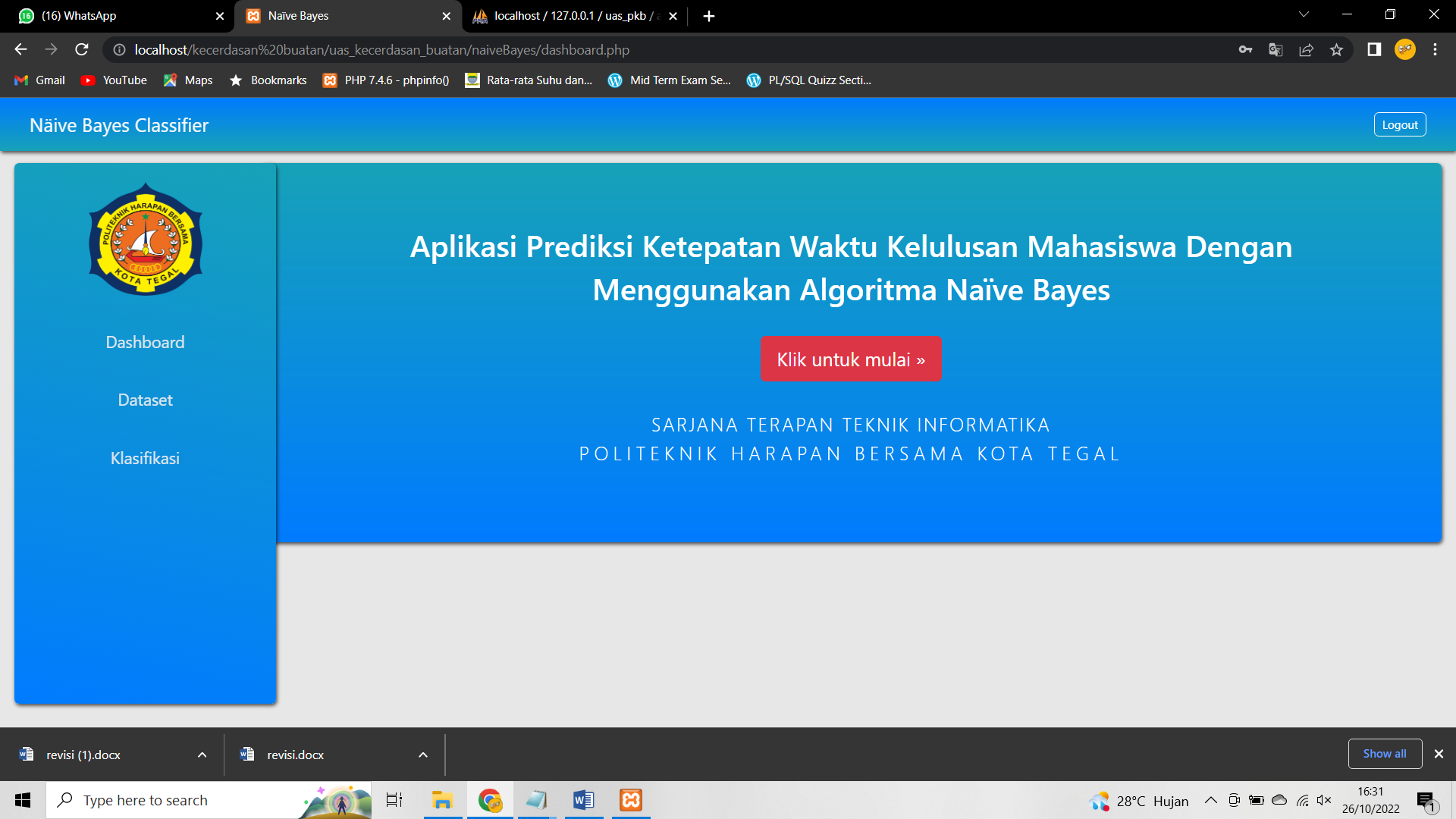 GitHub - fikanurhasari/Aplikasi-Prediksi-Kelulusan-Mahasiswa: Aplikasi Prediksi Kelulusan ...