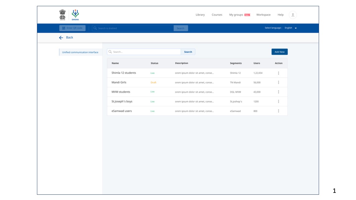 3. Conversation Listing Screen · Issue #15 · samagra-comms/uci-console · GitHub