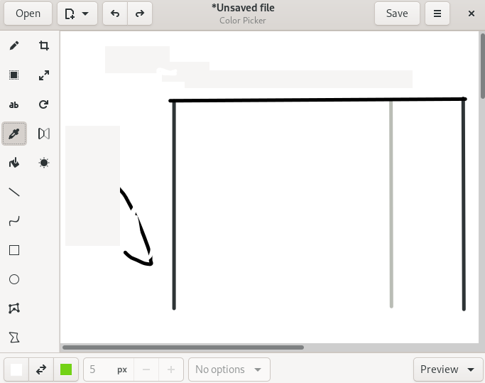 Moving/deleting selected area could leave secondary color instead of transparency · Issue #232 ...