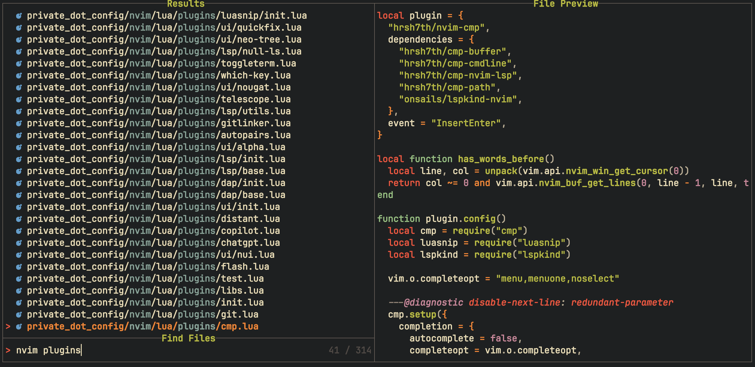 Configuration Recipes - nvim-telescope/telescope.nvim GitHub Wiki