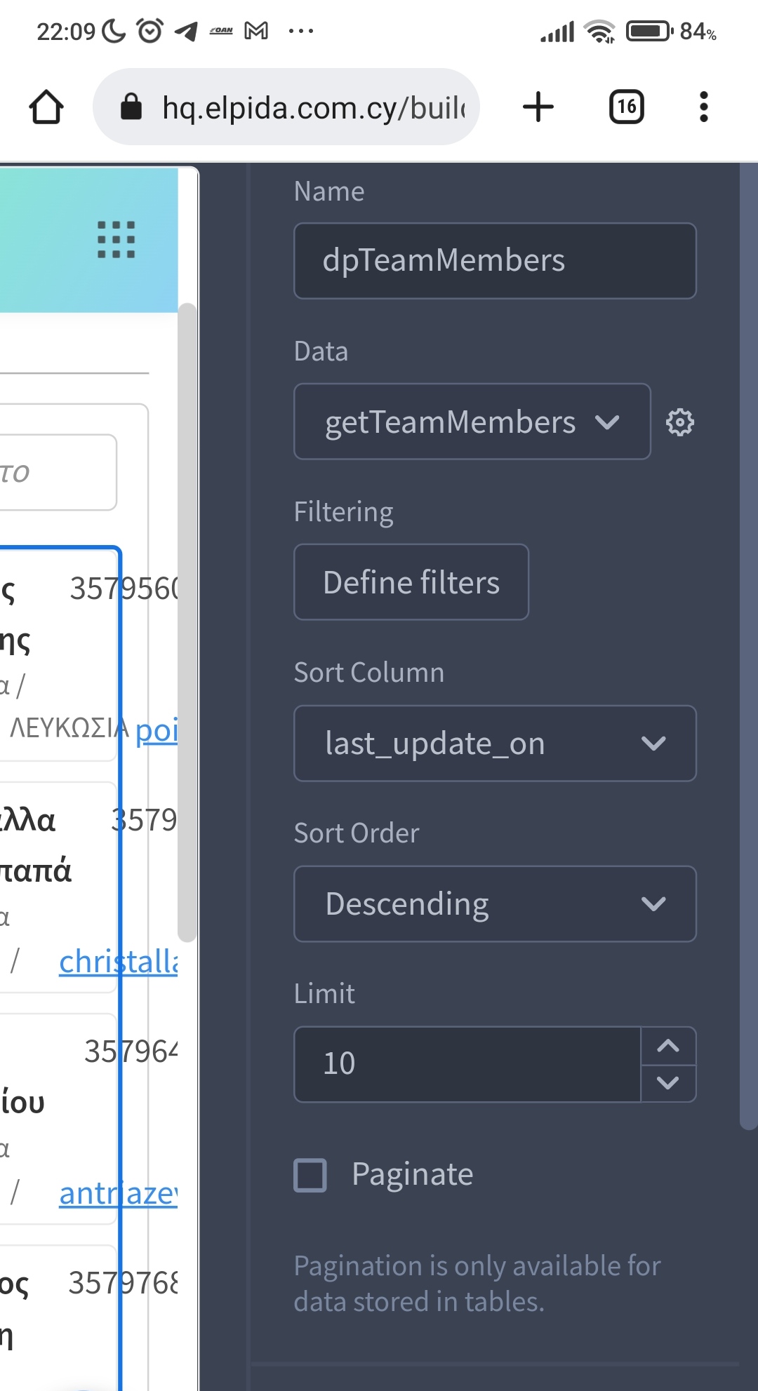 Pagination on Custom MySQL Query : any ideas ? · Budibase budibase · Discussion #7313 · GitHub