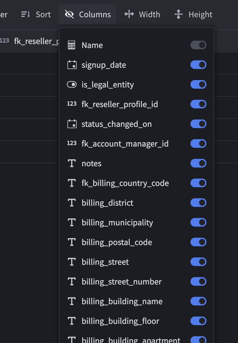 Grid System Allow Column Rearrangement With Dnd List · Issue 10537 · Budibasebudibase · Github 8542