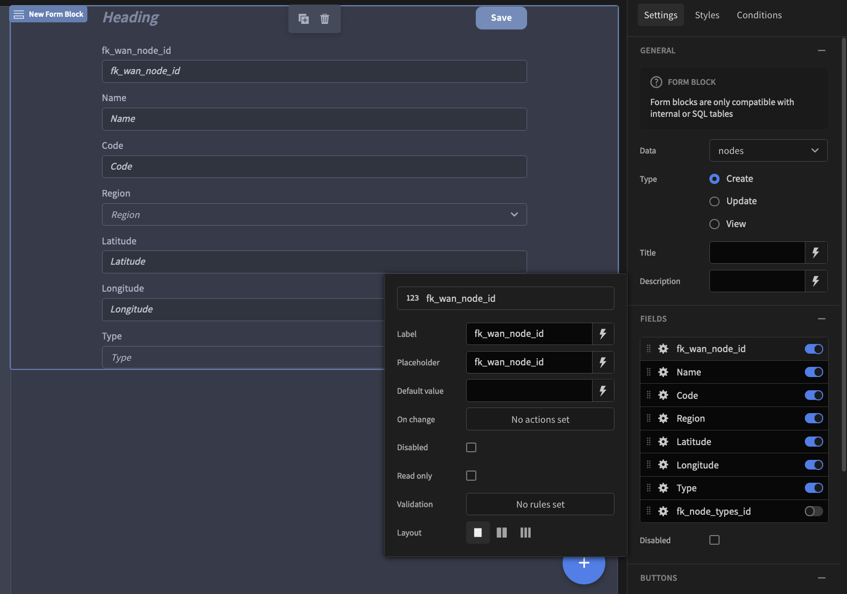 [ Builder ] - Allow changing field type in fieldConfiguration property editor · Issue #12395 ...