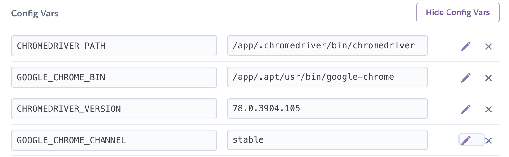 google-chrome no longer running · Issue #84 · heroku/heroku-buildpack-google-chrome · GitHub