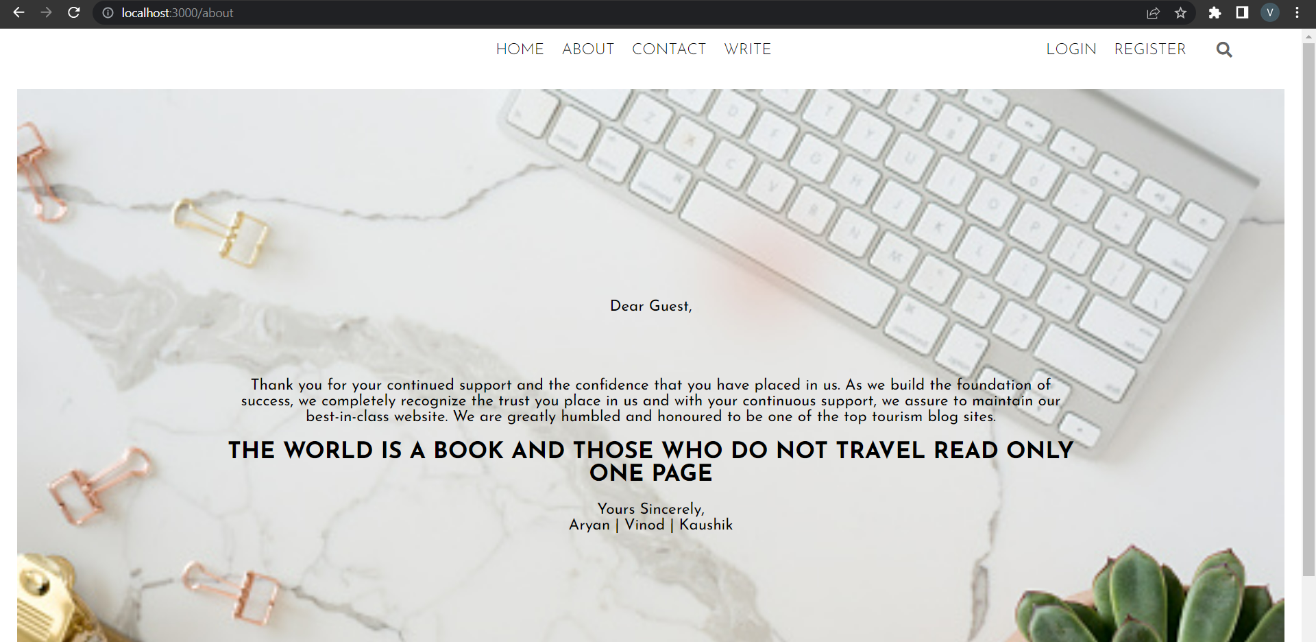 GitHub - Vinod-Ghanchi/Blog-website