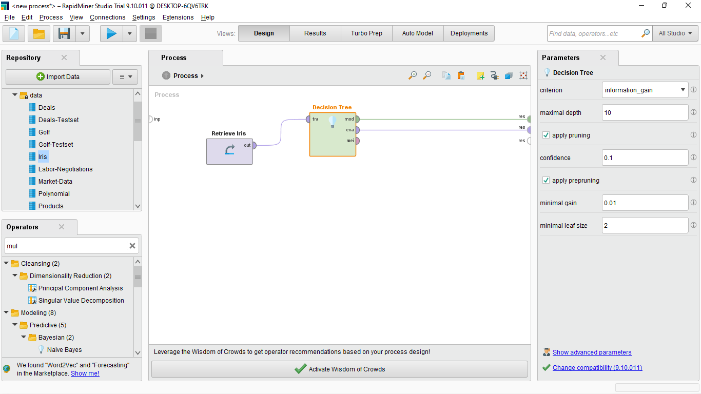 GitHub - GeyxerZero/Training-Dataset-Rapidminer