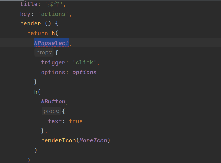 在data-table中用h函数渲染一个NPopselect并传入options会报错 · Issue #1609 · tusen-ai/naive-ui · GitHub
