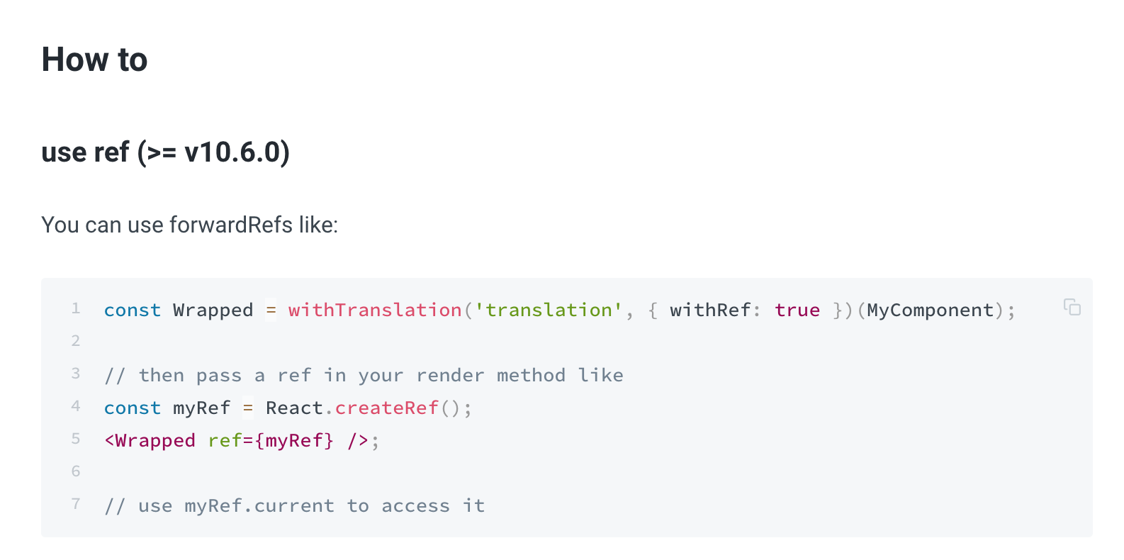 ref is Losing in componentDidUpdate · Issue #929 · i18next/react-i18next · GitHub