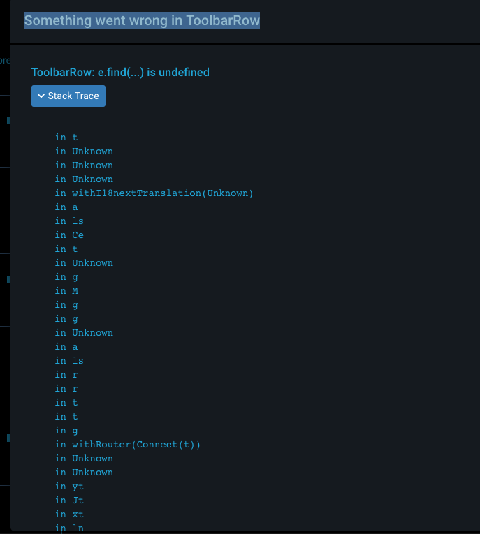 Viewer error :ToolbarRow: e.find(...) is undefined · Issue #2354 · OHIF/Viewers · GitHub