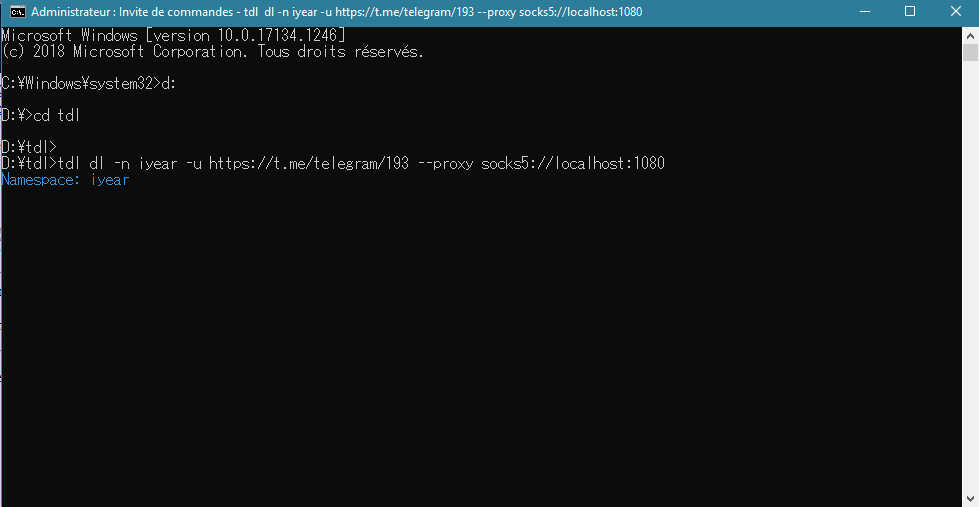 [Help needed] Can't download anything · Issue #131 · iyear/tdl · GitHub