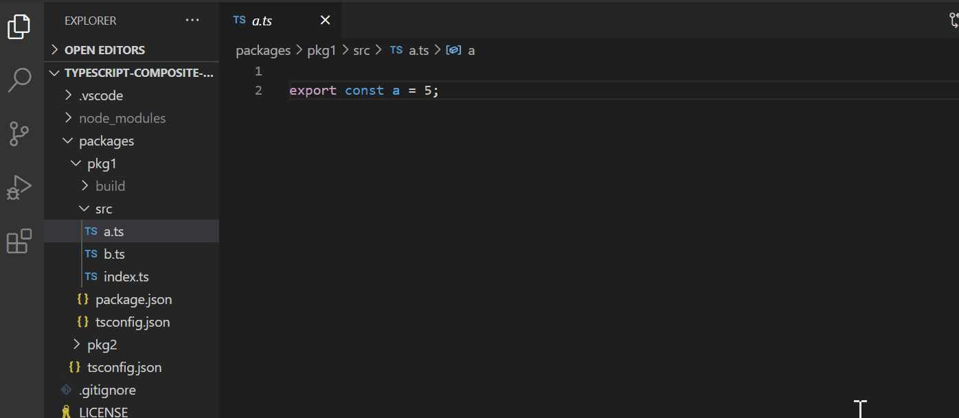 Find all references doesn't work for composite projects · Issue #27266 · microsoft/TypeScript ...