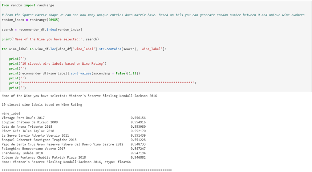 GitHub - BaurB/Wine-Recommendation-System