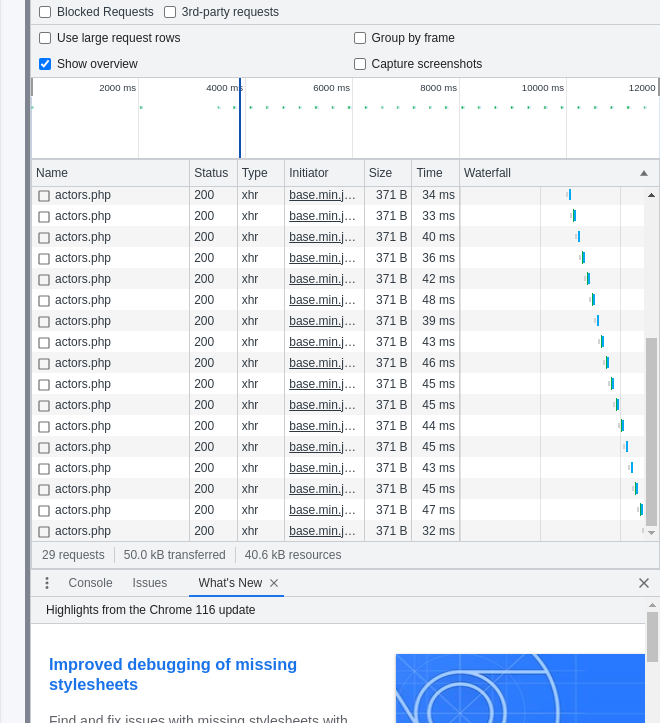 Infinite loading in actor list · Issue #15526 · glpi-project/glpi · GitHub