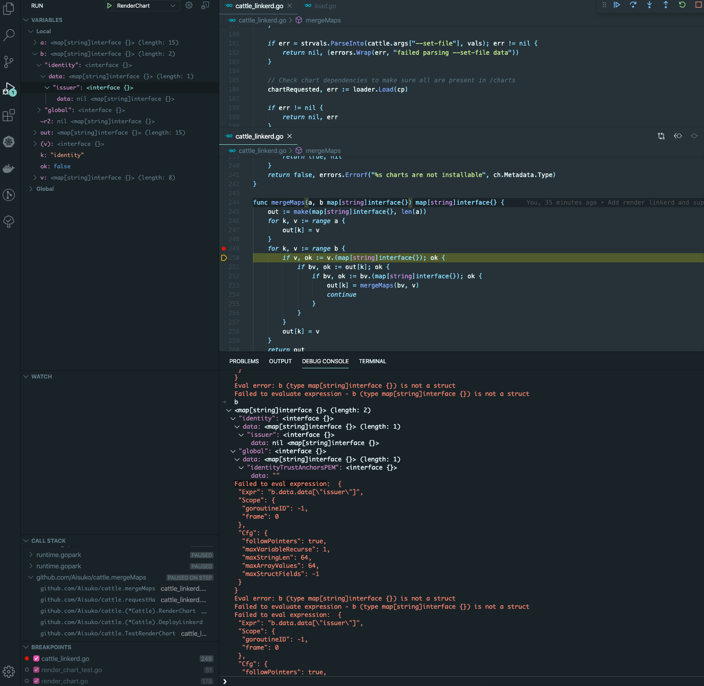 "Failed to eval expression" when unmarshalling nested struct with json tags · Issue #2968 ...