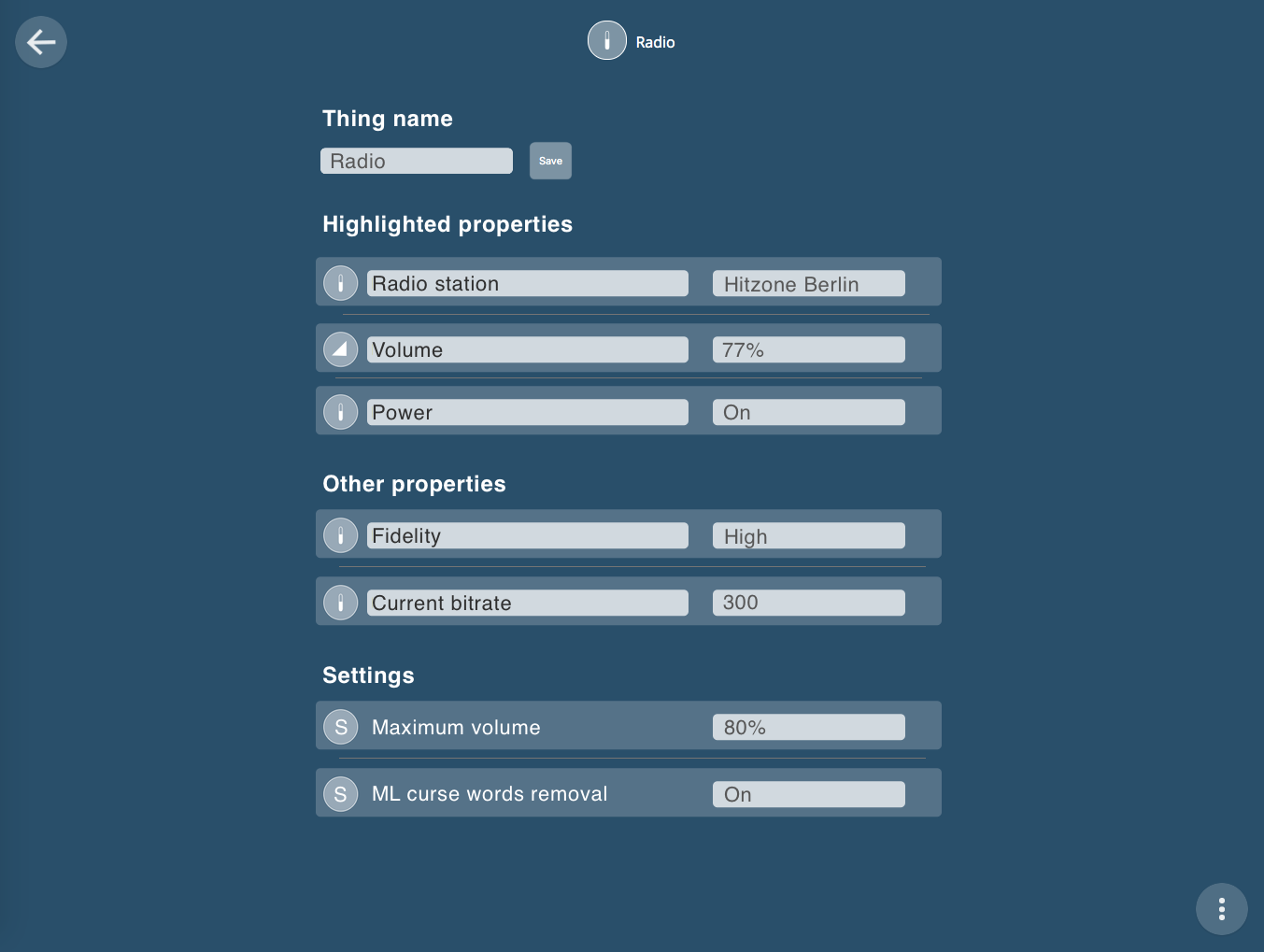 Allow user to select which property gets highlighted · Issue #1826 · WebThingsIO/gateway · GitHub