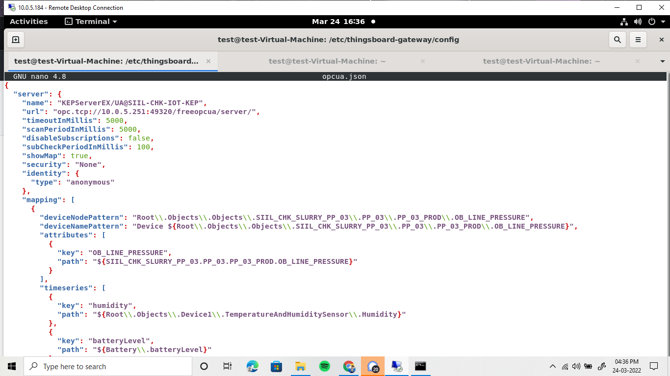 Unable to connect through opc ua also not generating errors.[HELP] · Issue #786 · thingsboard ...