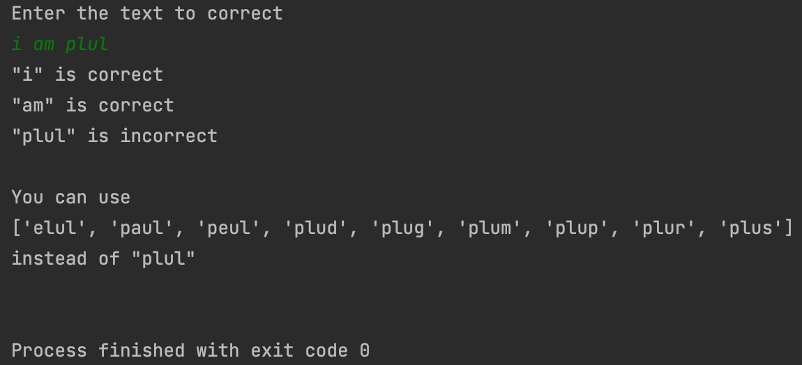 GitHub - pflammarion/WritingCorrection: Simple writing correction, with choices