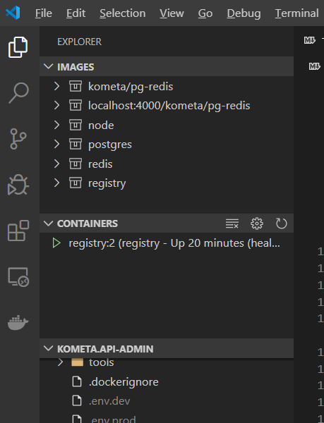 How to move pane Images & Containers to Docker View on Windows? · Issue #1673 · microsoft/vscode ...