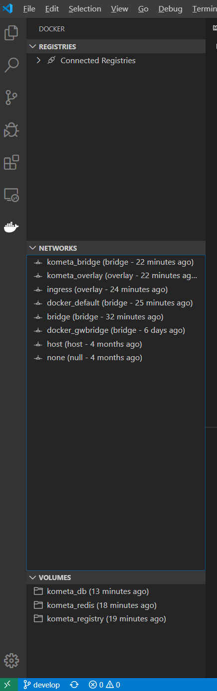 How to move pane Images & Containers to Docker View on Windows? · Issue #1673 · microsoft/vscode ...