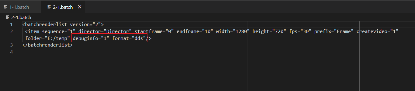 bugfix image format and debuginfo cannot save and load from batch files. by Jackie9527 · Pull ...