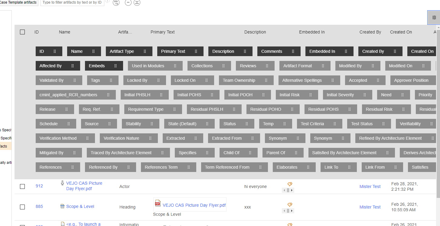 [Table] Menu for selecting visible columns · Issue #2081 · carbon-design-system/carbon-addons ...