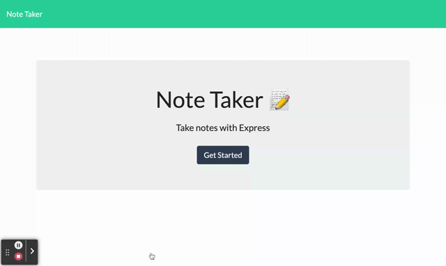 GitHub - ArneTripolone/note-taker