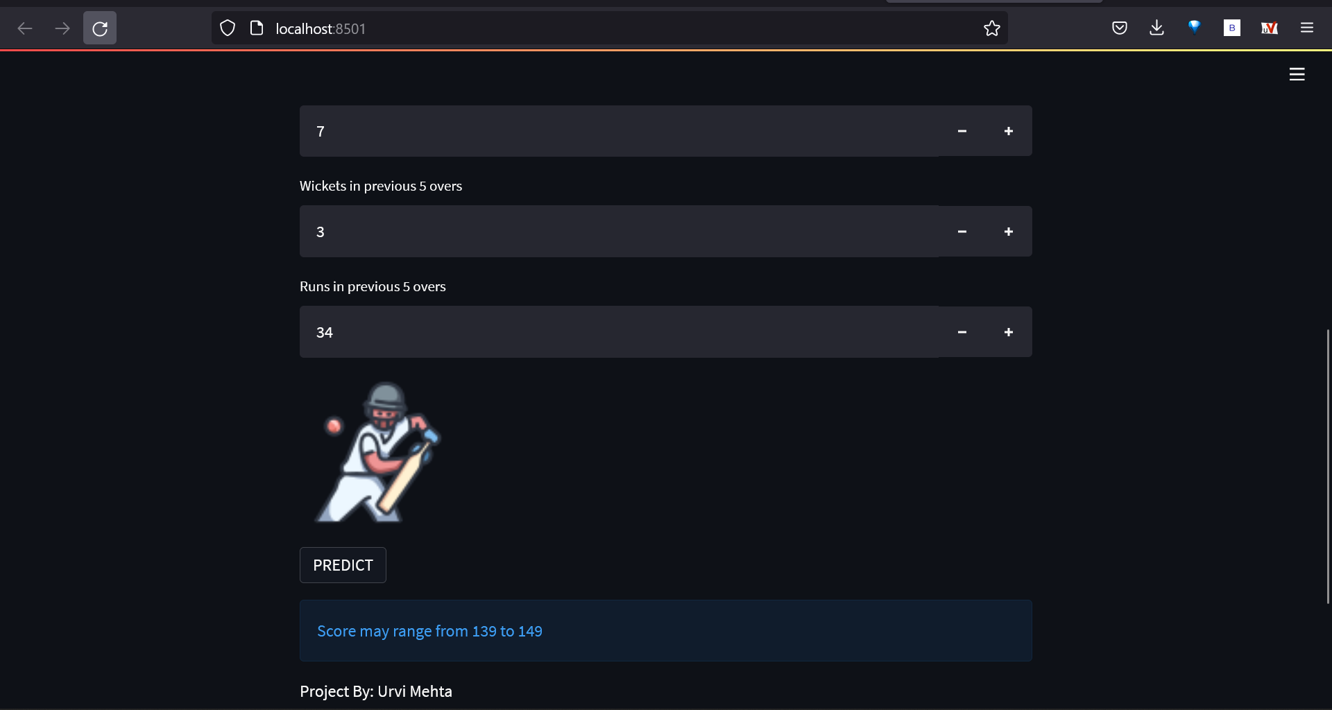 GitHub - urvimehta20/ipl_score_predictor