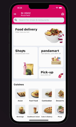 GitHub - ChhailengTim/foodpanda_clone: this project I will make a good UI like original app and ...