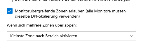 Fancy Zones Layout Editor starts with error & Zones can't get selected ...