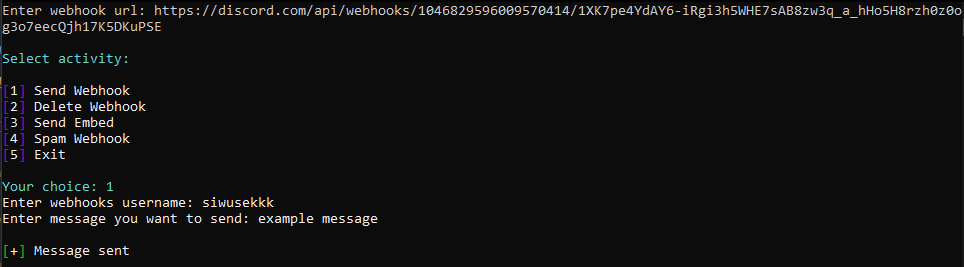 GitHub - siwusekkk/DiscordWebhookManager: Simple Discord Webhook ...