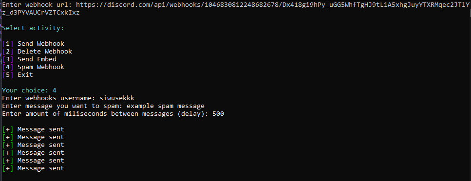 GitHub - siwusekkk/DiscordWebhookManager: Simple Discord Webhook Manager written in c#