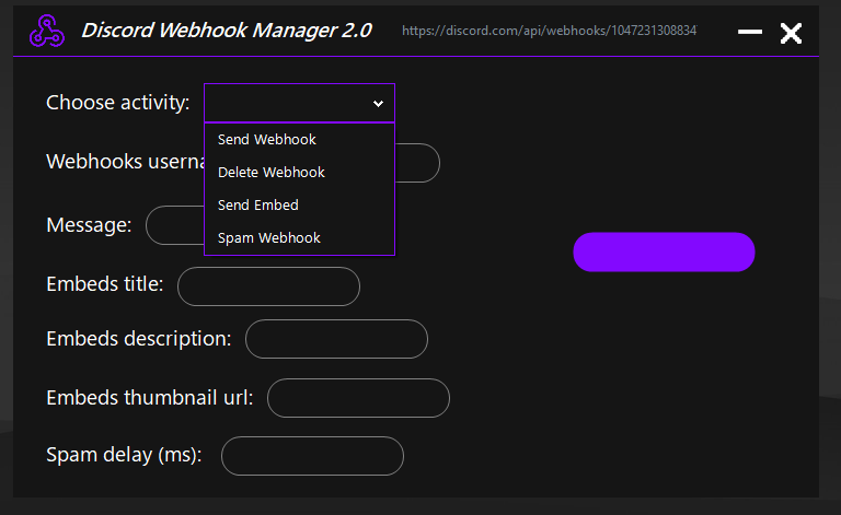 Github - Siwusekkk Discord-webhook-manager-2.0: Simple Discord Webhook