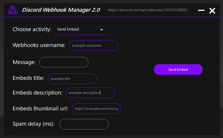 GitHub - siwusekkk/Discord-Webhook-Manager-2.0: Simple Discord Webhook ... GitHub - siwusekkk/Discord-Webhook-Manager-2.0: Simple Discord Webhook ...