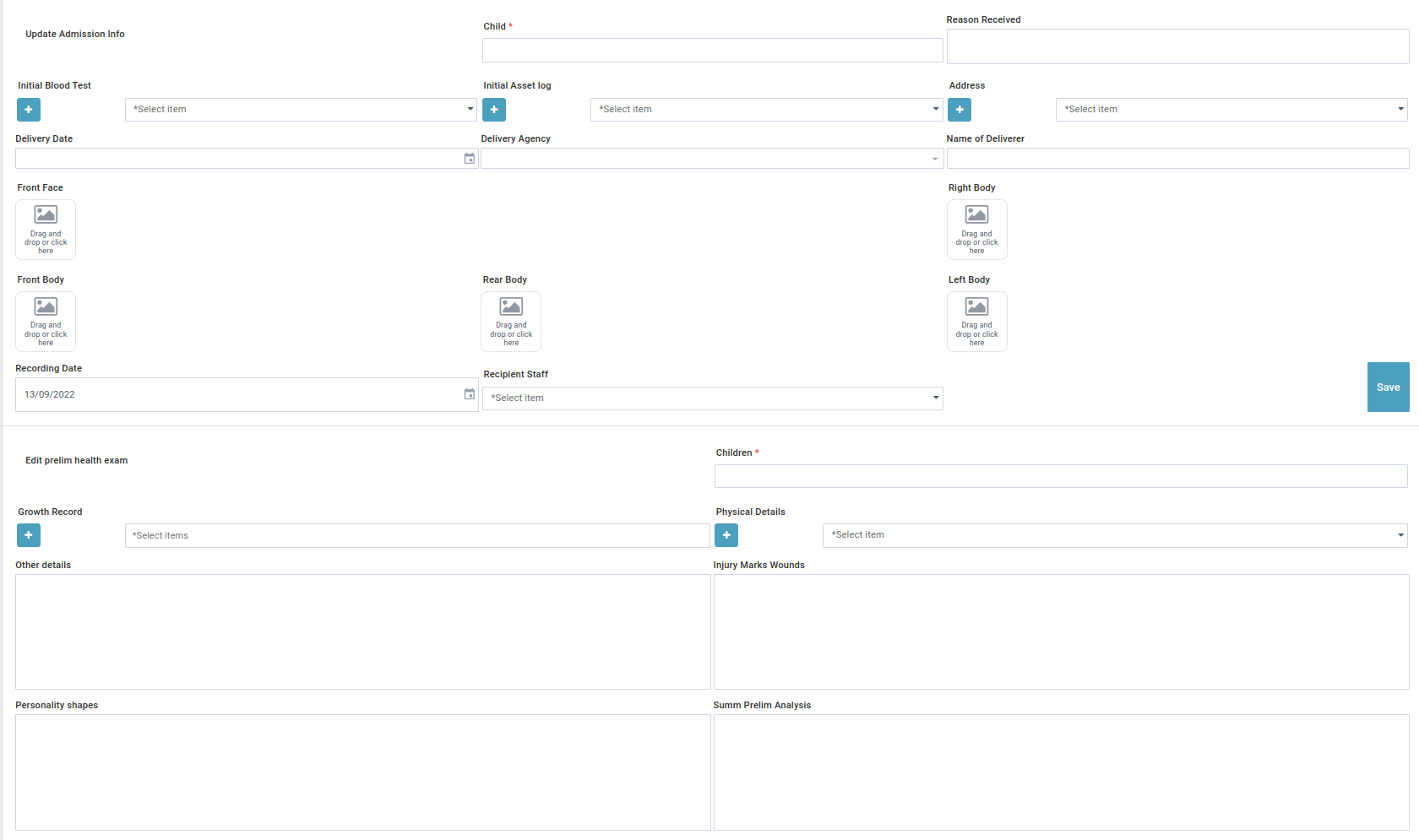 Please delete the default value (0) from the program (both Faihfulheart and Leadershiphome ...