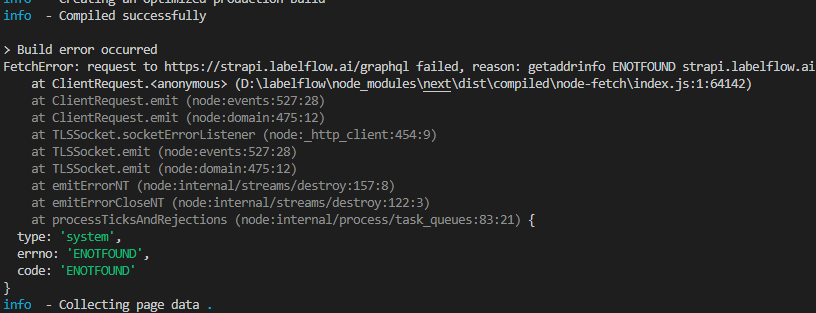 Error With Installation When Yarn Build Web · Issue 993 · Labelflow Labelflow · Github