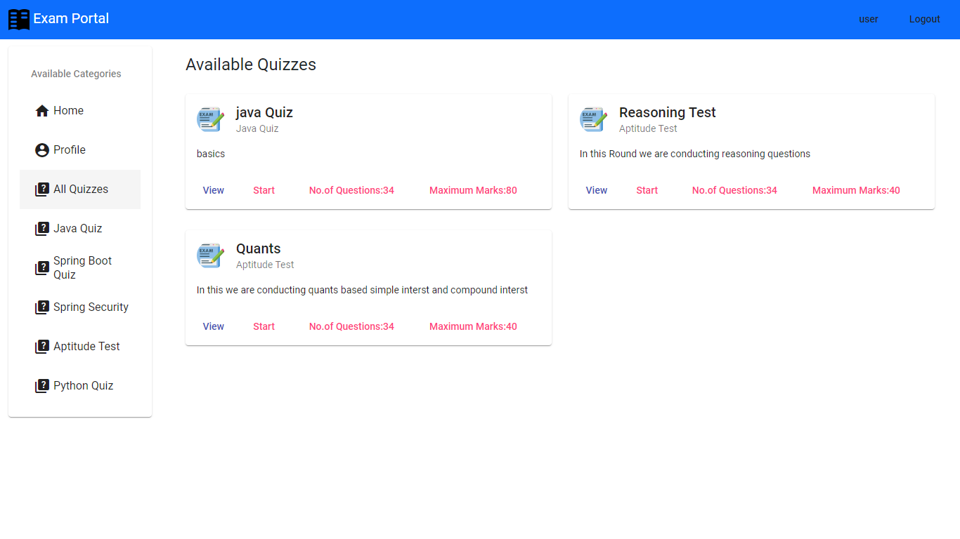 GitHub - Srisairam9881/Exam-Portal-Using-Spring-Boot-And-Angular
