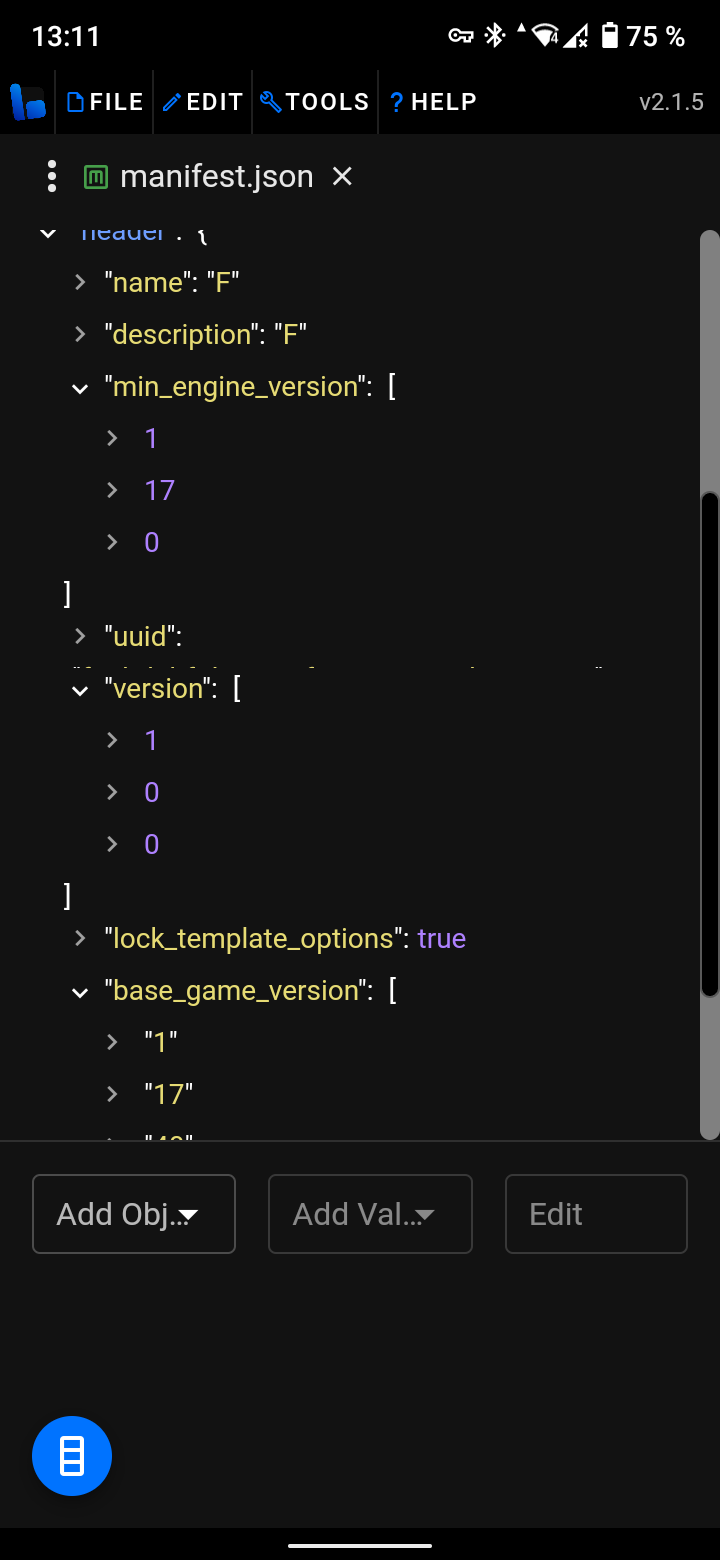 UUID not visible on small screens · Issue #305 · bridge-core/editor · GitHub