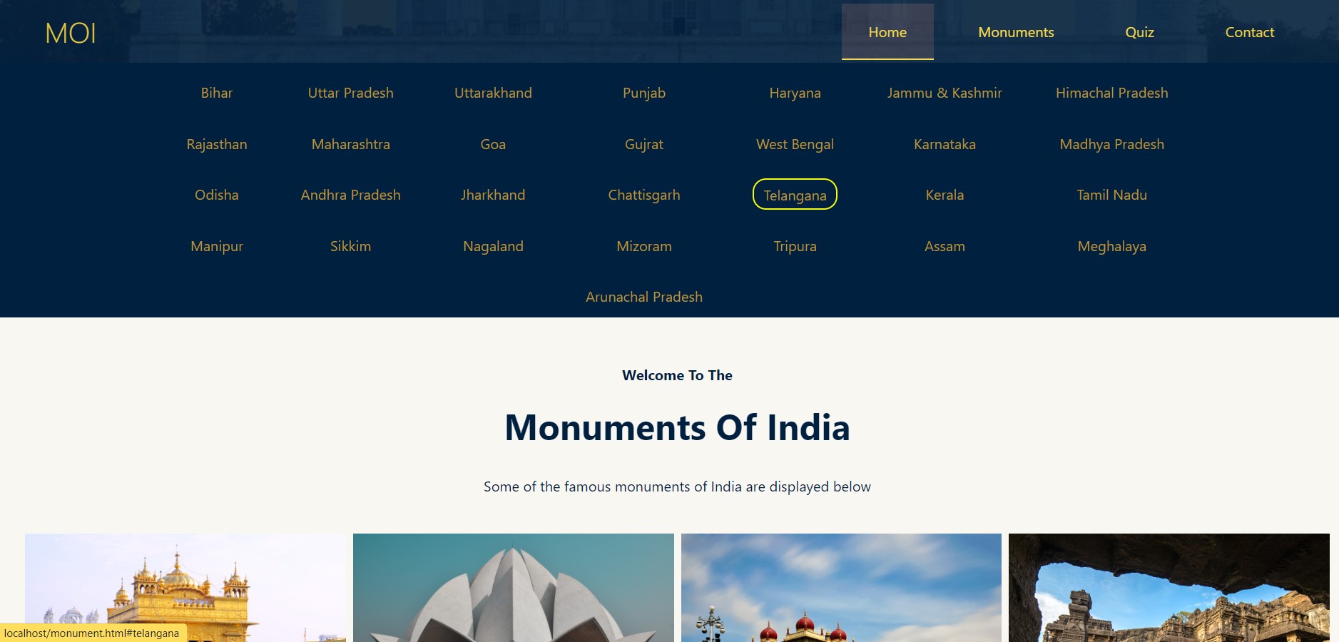 GitHub - GeronimoBraves/Monuments-Of-India-Website: Informative Website on the Monuments of ...