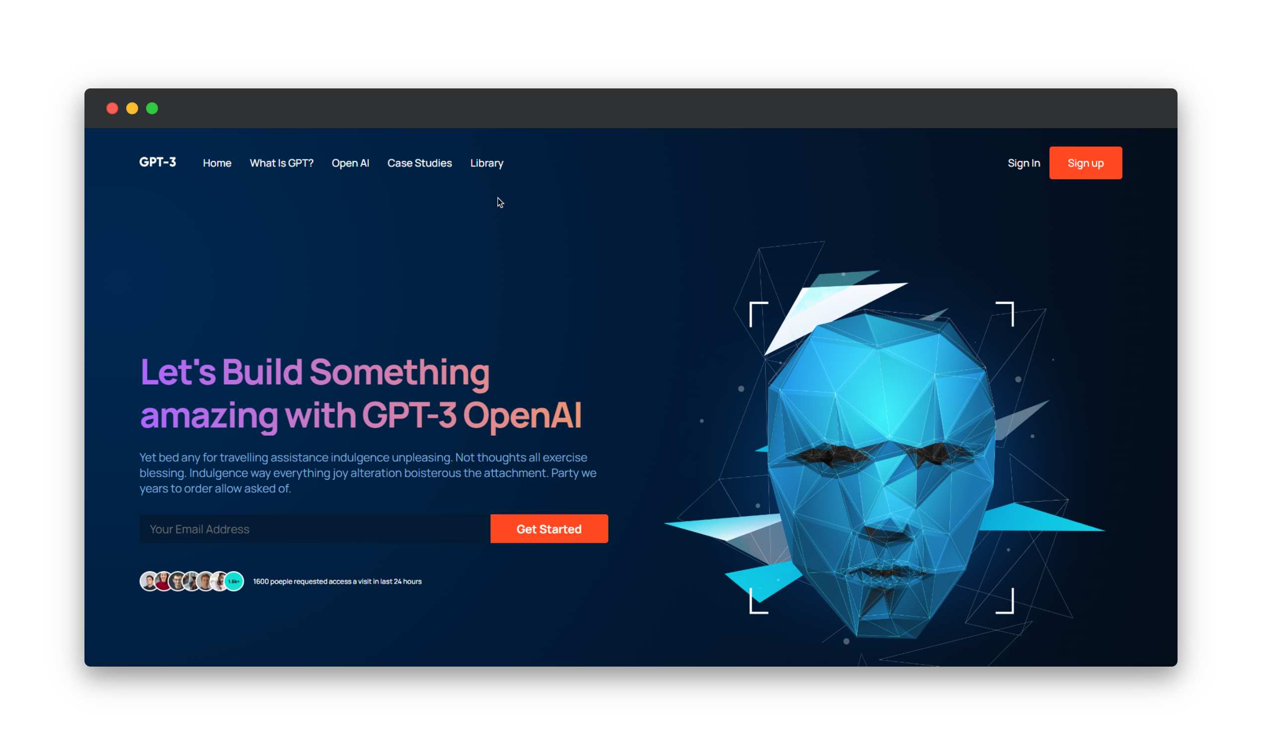 GitHub - Harshalvk/gpt-3_website: The website is created using React and is a static website ...