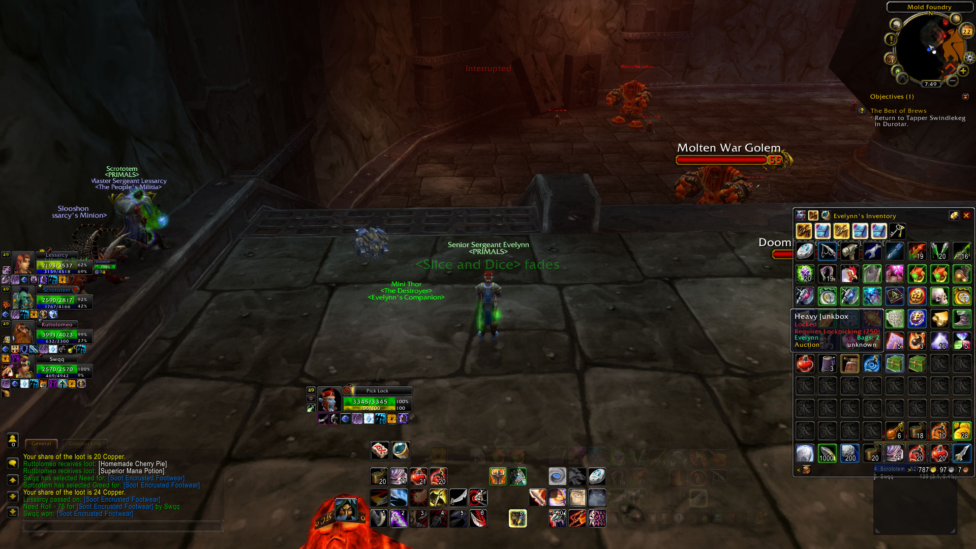 [Rogue - Lockpicking] Able to picklock higher level boxes · Issue #8031 ...