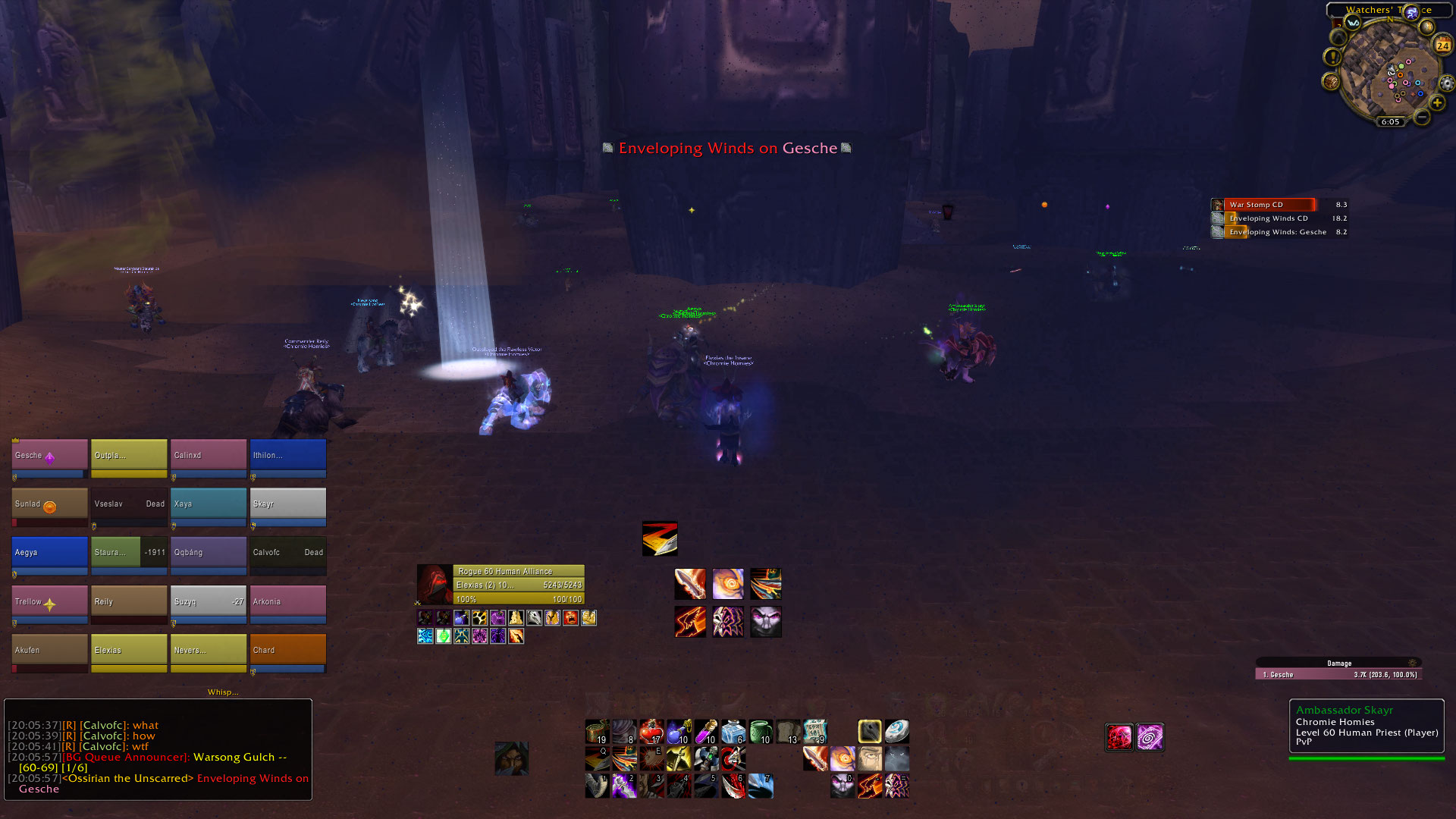 [AQ20] Ossirian the Unscared ROOM - People dying before boss is pulled ...