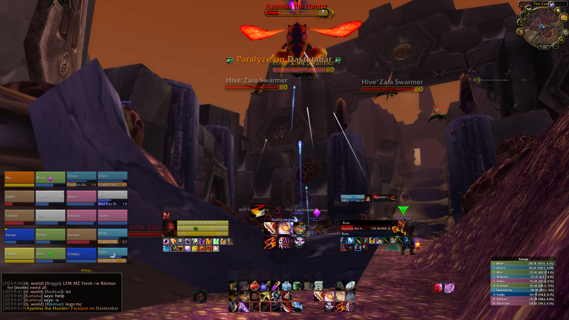 [AQ20] Ayamiss the Hunter is not coming down at 70% · Issue #3988 ...