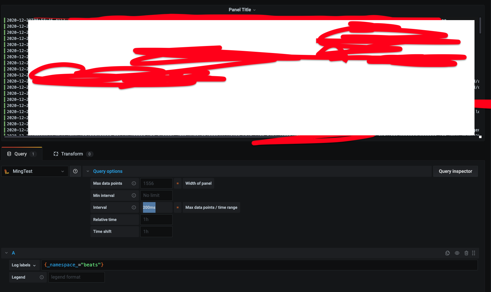 [FeatureRequest] LogsPanel: Add option to change maximum number of Rows to render · Issue #30001 ...