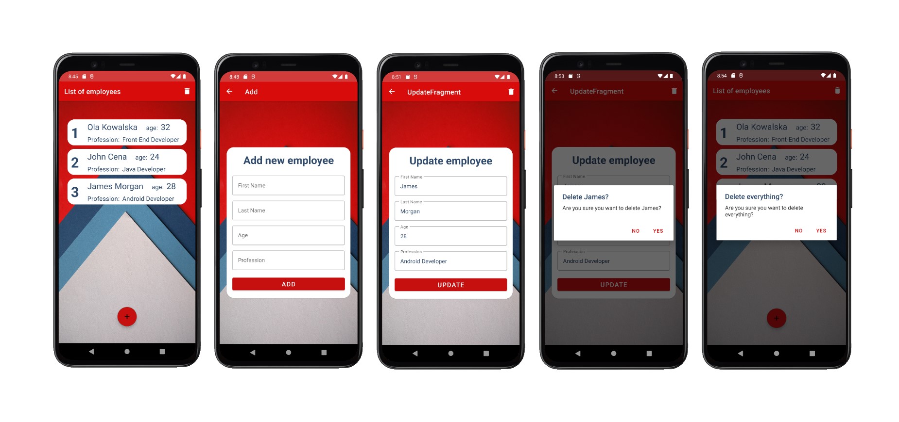 GitHub - blazejkobeszko/EmployeeDirectory