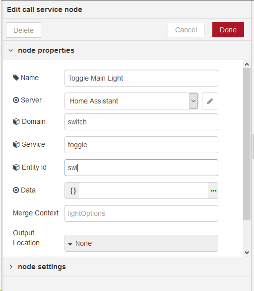 Nothing Auto-populationg from homeassistant · Issue #101 · zachowj/node-red-contrib-home ...