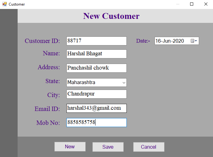 GitHub - Harshal-Bhagat-1/Electricity-Billing-System: Electricity Billing System is desktop ...