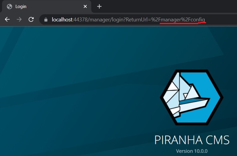 ReturnUrl doesn't work when logging into the manager · Issue #1771 · PiranhaCMS/piranha.core ...