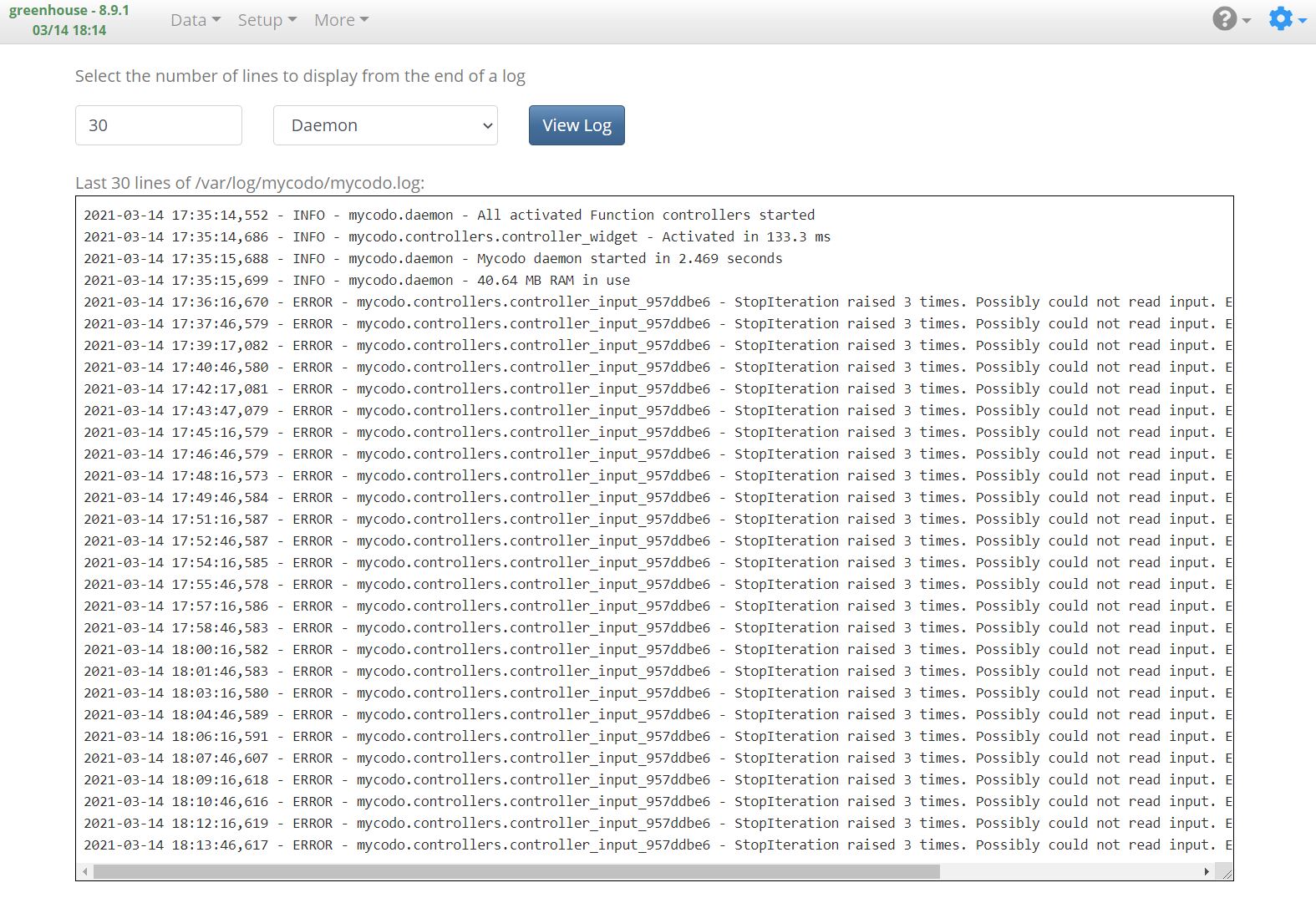 Python 3 code input not storing measurements after upgrading to 8.9.1 ...